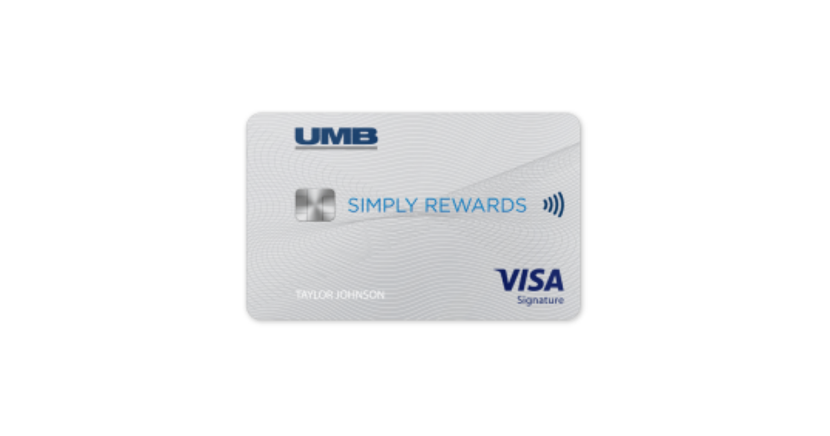 UMB Simply Rewards Visa® Credit Card Review | BestCards.com