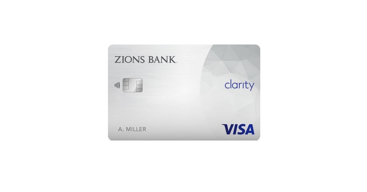 Zions Bank Clarity Visa® Credit Card Review | BestCards.com
