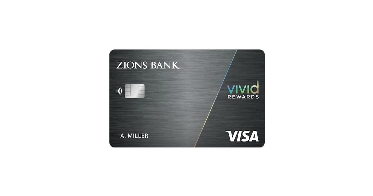 Zions Bank Vivid Rewards Visa® Credit Card Review | BestCards.com